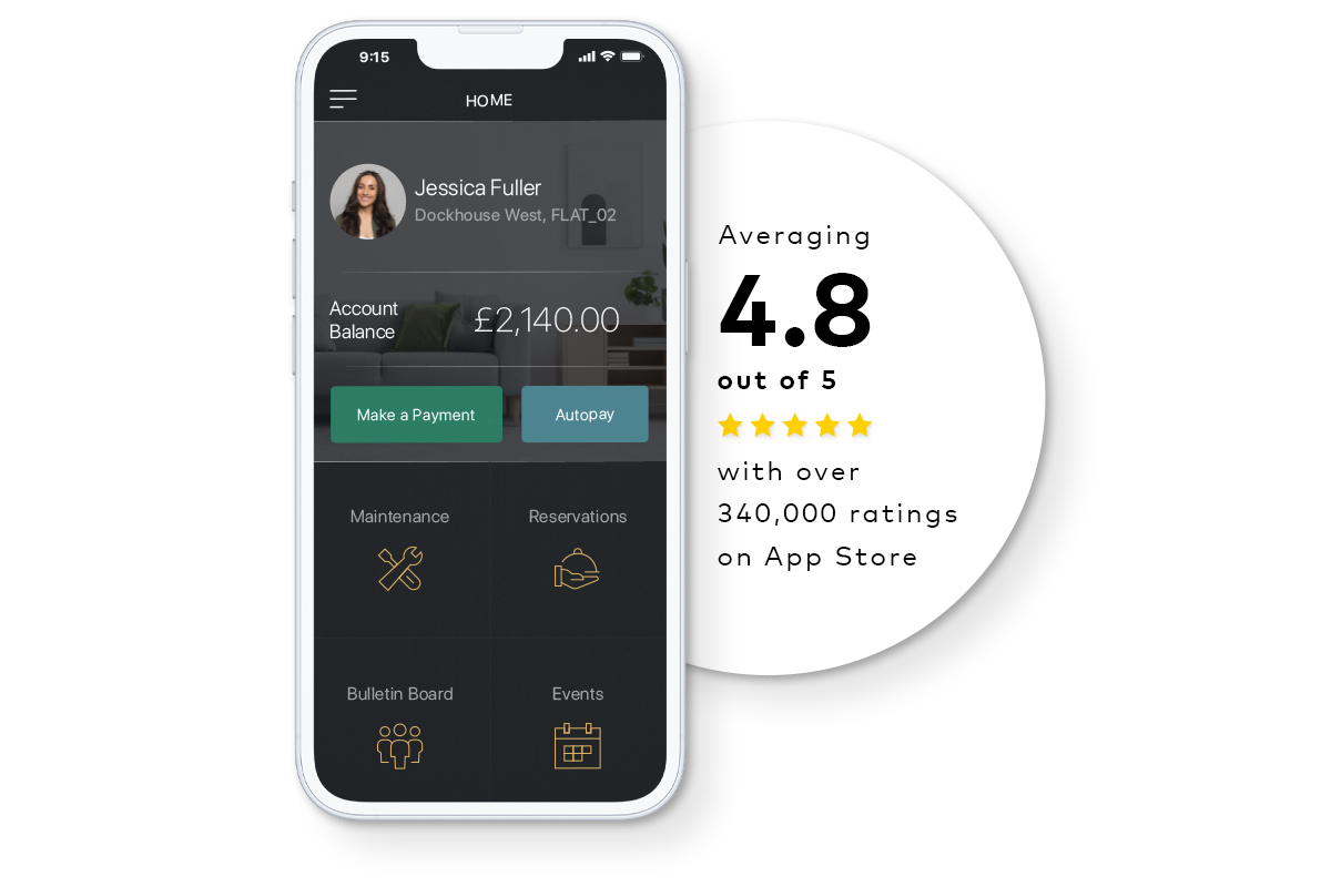 build to rent resident app - Yardi UK