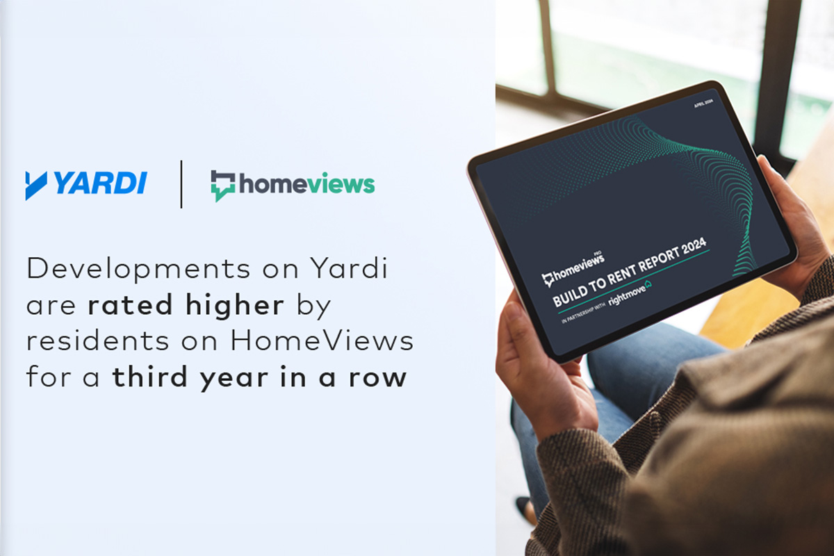BTR Developments Using Yardi Rank Higher in HomeView’s Report